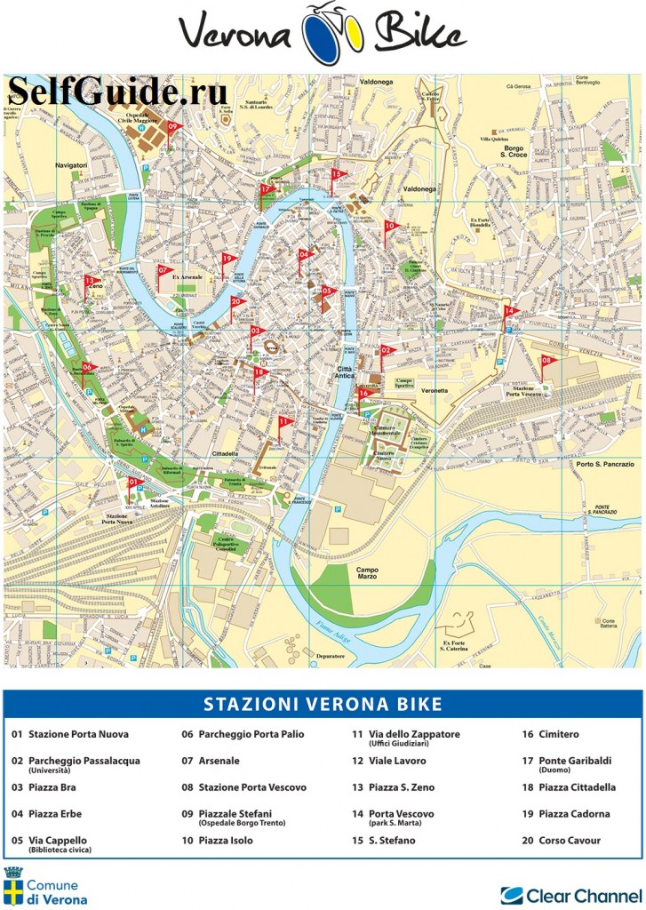 VElo-stations-map * Self Guide