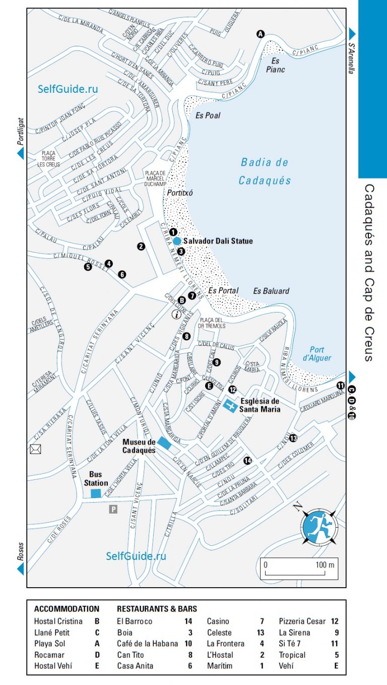 spain-rg-costa-brava-cadaques-map * Self Guide