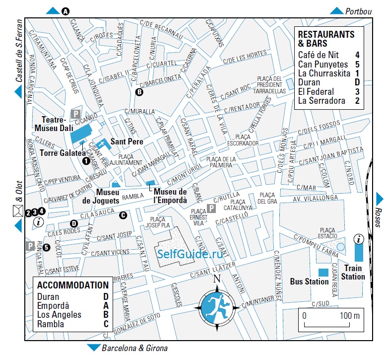spain-rg-costa-brava-figueres1-map * Self Guide