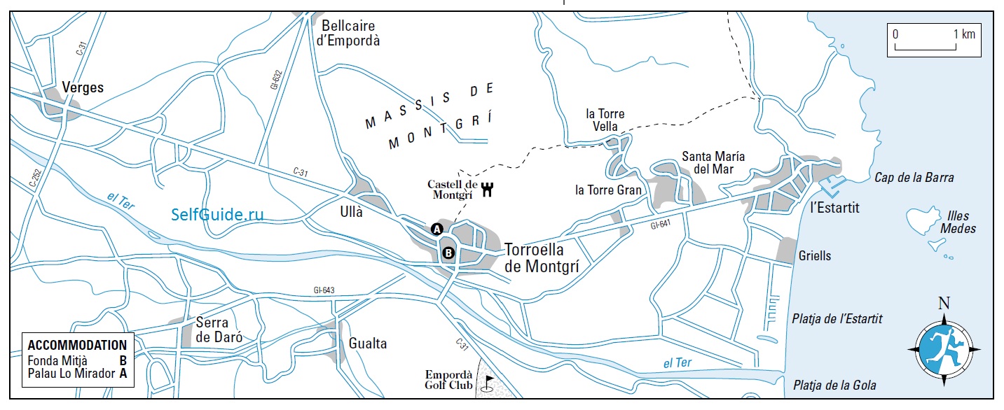 spain-rg-costa-brava-torroella-map * Self Guide