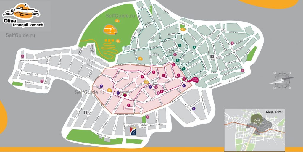 Олива (Oliva), Испания - достопримечательности, путеводитель, пляжи